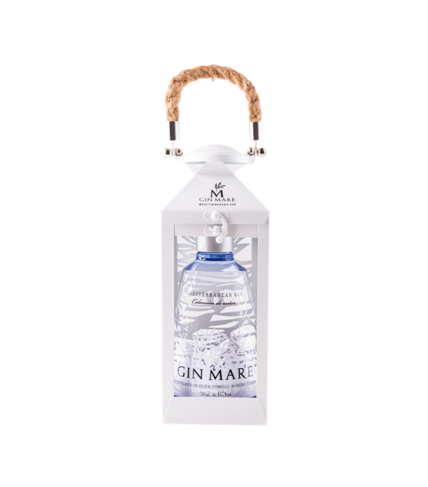 Gin Mare Mediterranean Dry Gin 70cl with Lantern | WhiskyLines